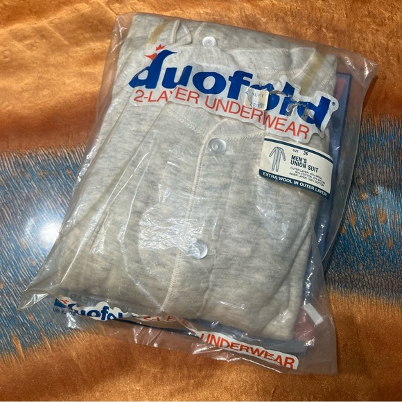 Duofold | Underwear & Socks | Vintage Duofold Union Suit 2 Layer Wool Thermal Underwearsz 36 New ...